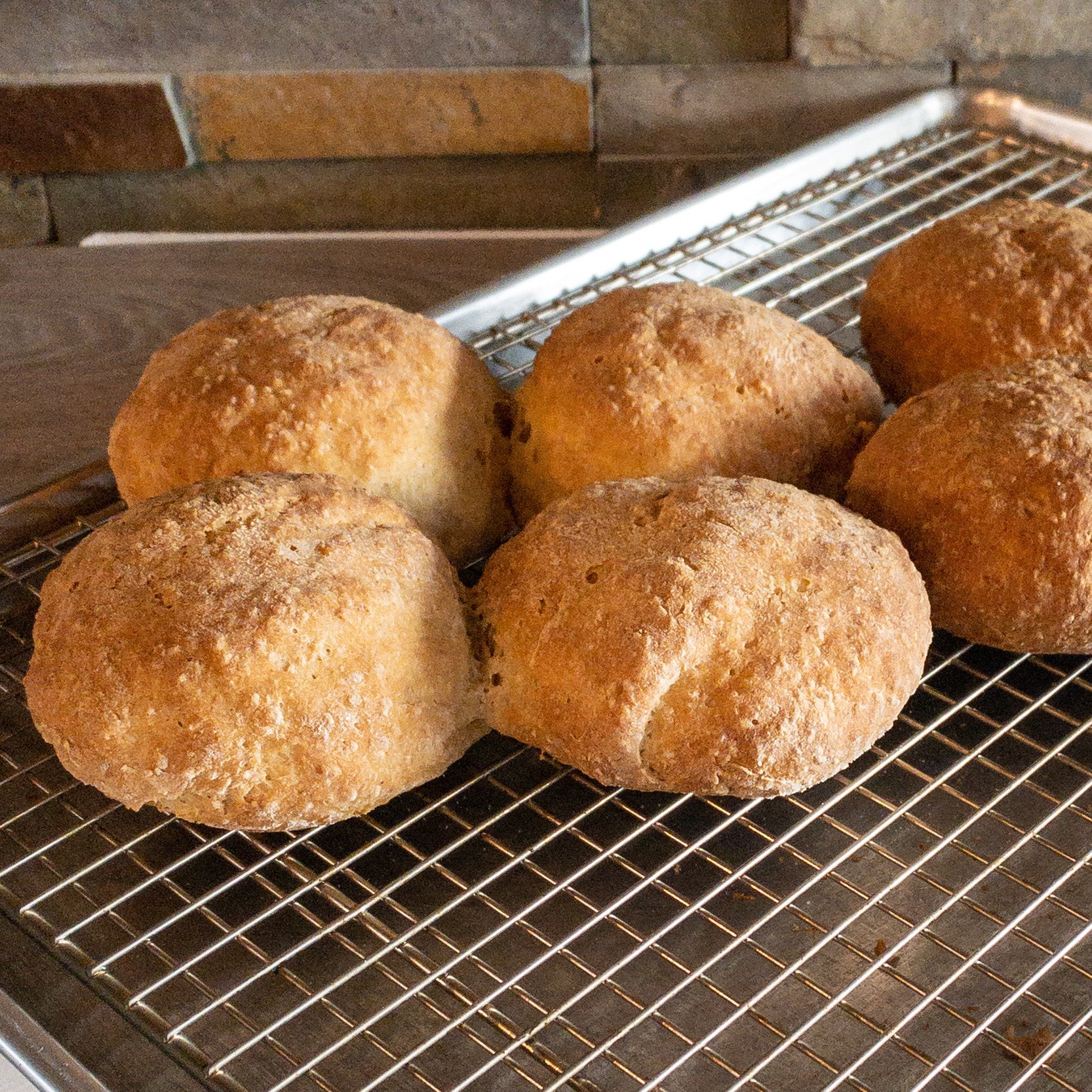 White Burger Buns 12pk (hamburger buns) – Naturally Gluten Free Bakery